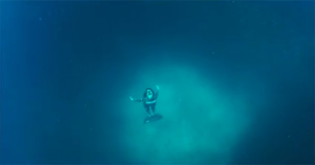 Freediver Estrella Navarro Prepares for "Big Blue"