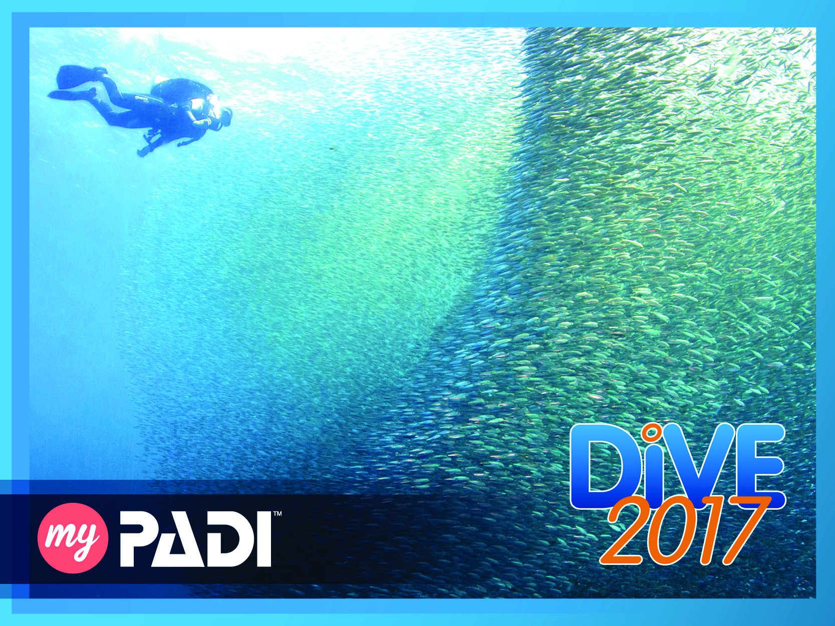 Exclusive 2-4-1 ticket offer for PADI divers at DIVE 2017!