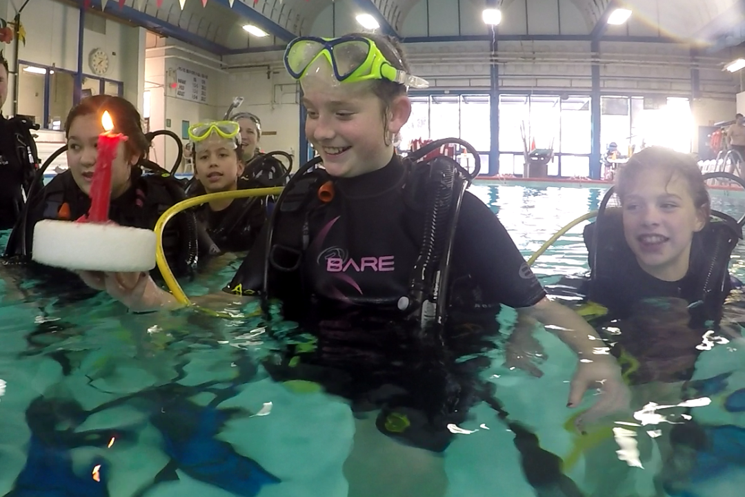 Host the Best Birthday Party Ever: A Discover Scuba Diving Party!