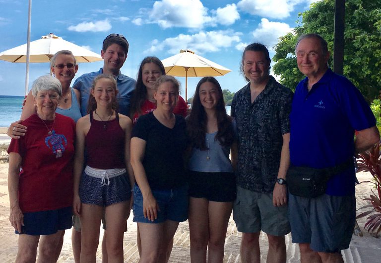 What it Looks Like When Three Generations Dive Together