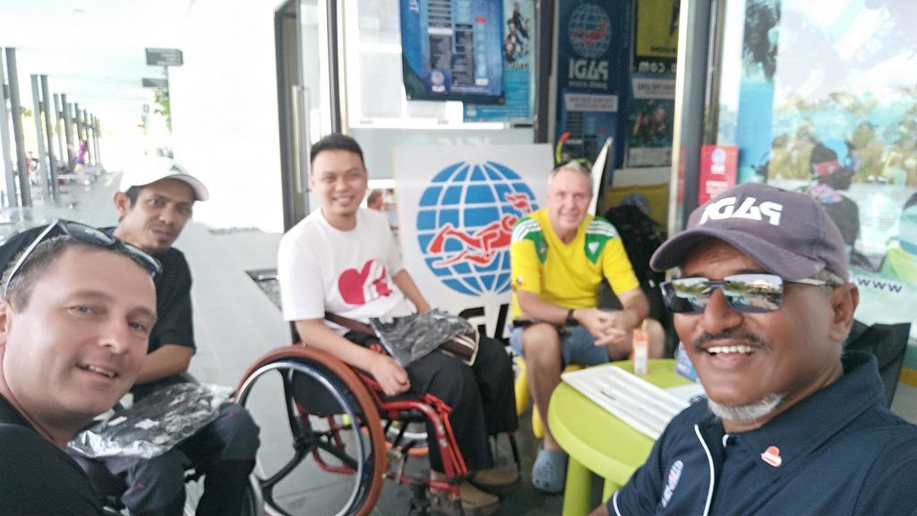 The PADI Adaptive Techniques Specialty with Kids Scuba, Malaysia