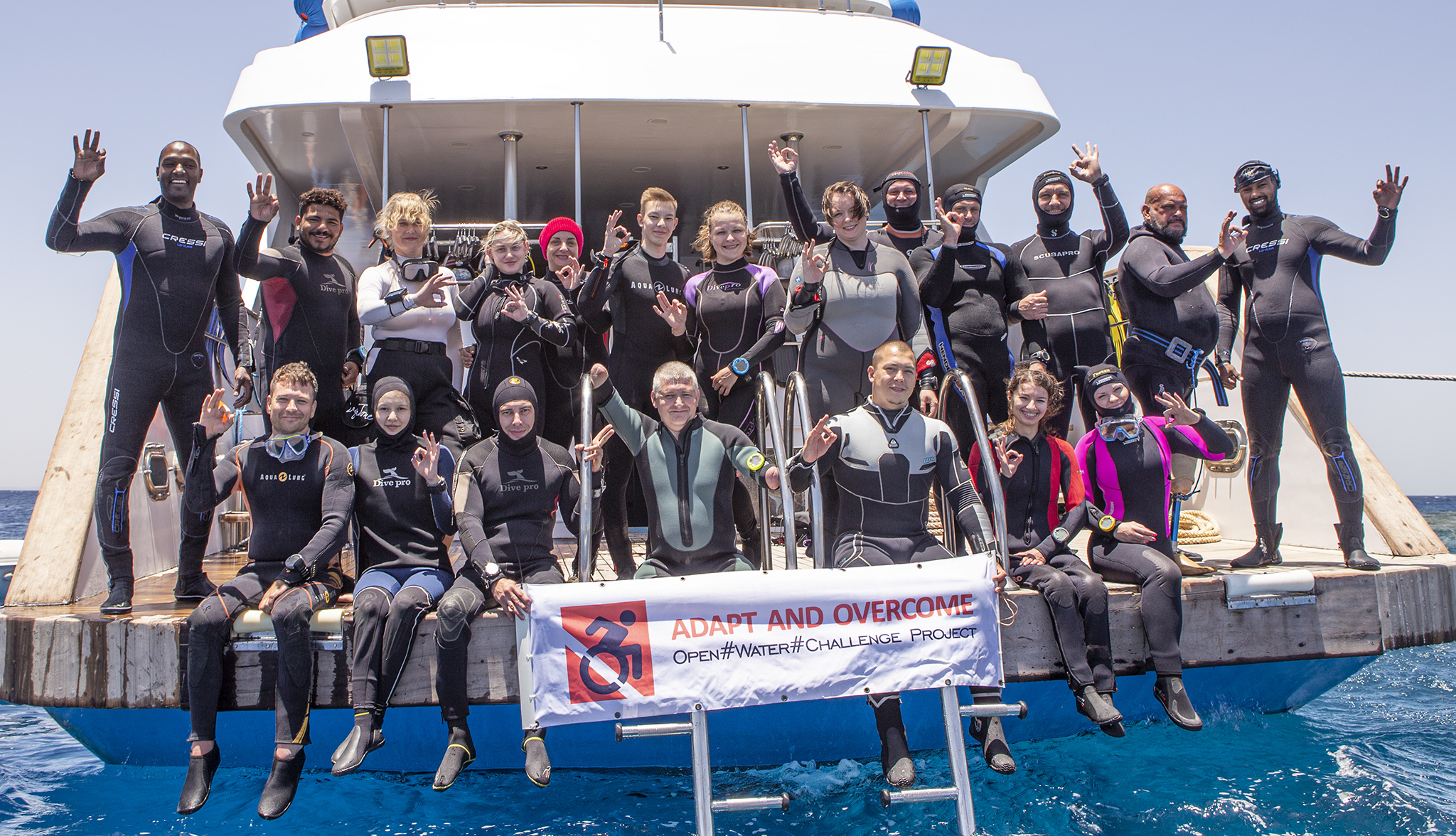 Dmitry Knyazev & Adaptive Diver Open Water Challenge