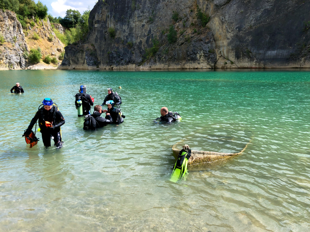 Top 5 Quarries and Lakes for Scuba Diving in Belgium