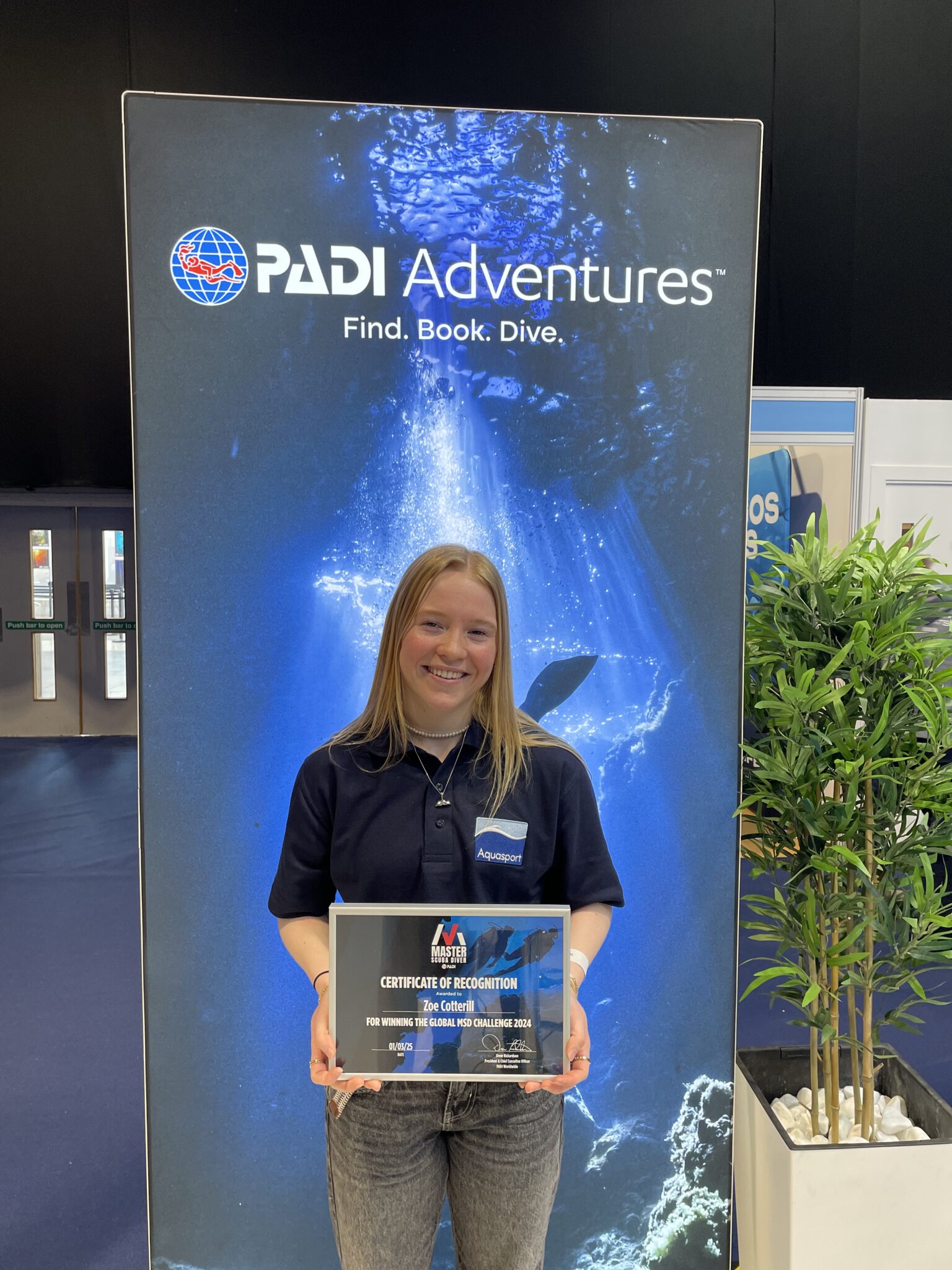 Meet the Winner of the 2024 PADI Master Scuba Diver Challenge
